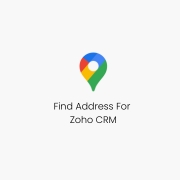 Find Address using Google Maps for Zoho CRM